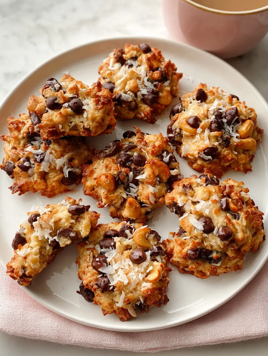 4 Ingredient Magic Cookies Chewy Coconut Chocolate