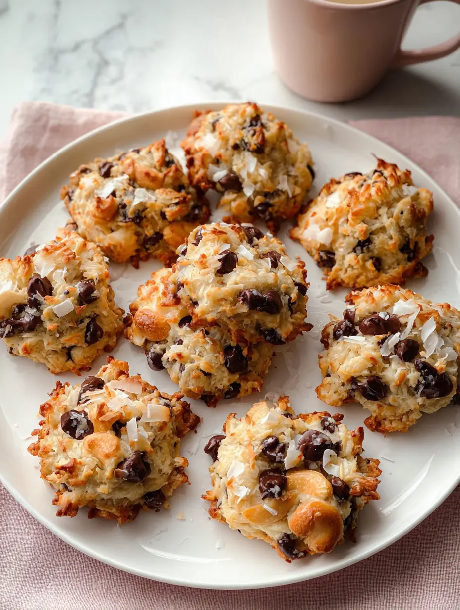 4 Ingredient Magic Cookies Chewy Coconut Chocolate