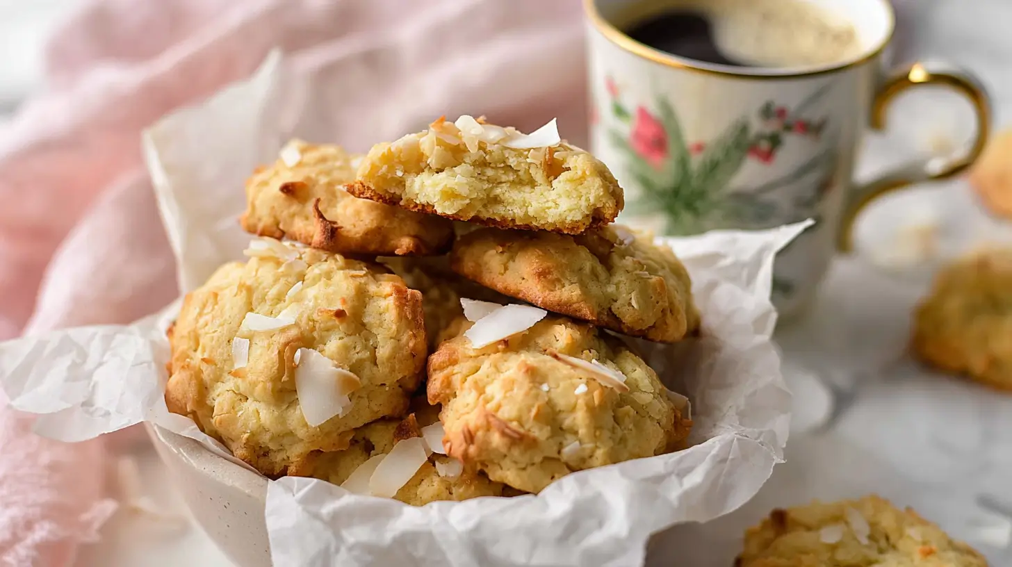 Almond Flour Coconut Cookies: Soft, Chewy & Gluten-Free