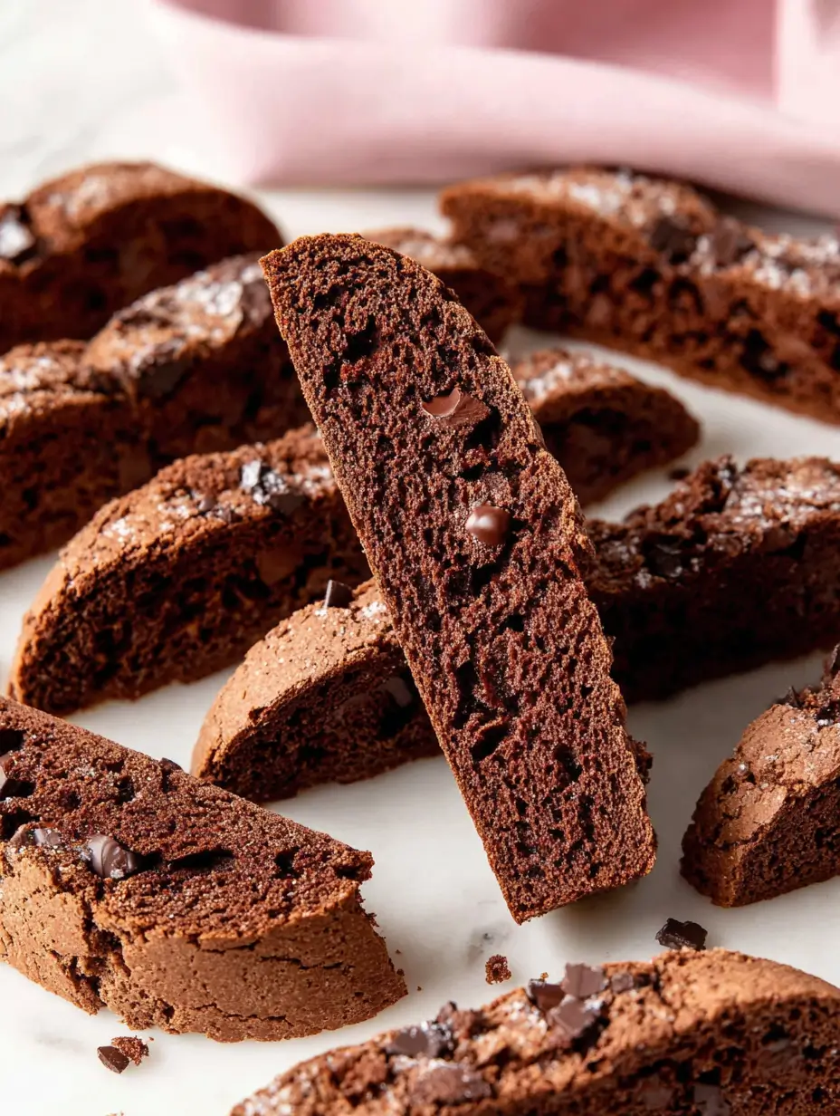 Chocolate Biscotti: Crunchy Italian Cookie with Rich Cocoa
