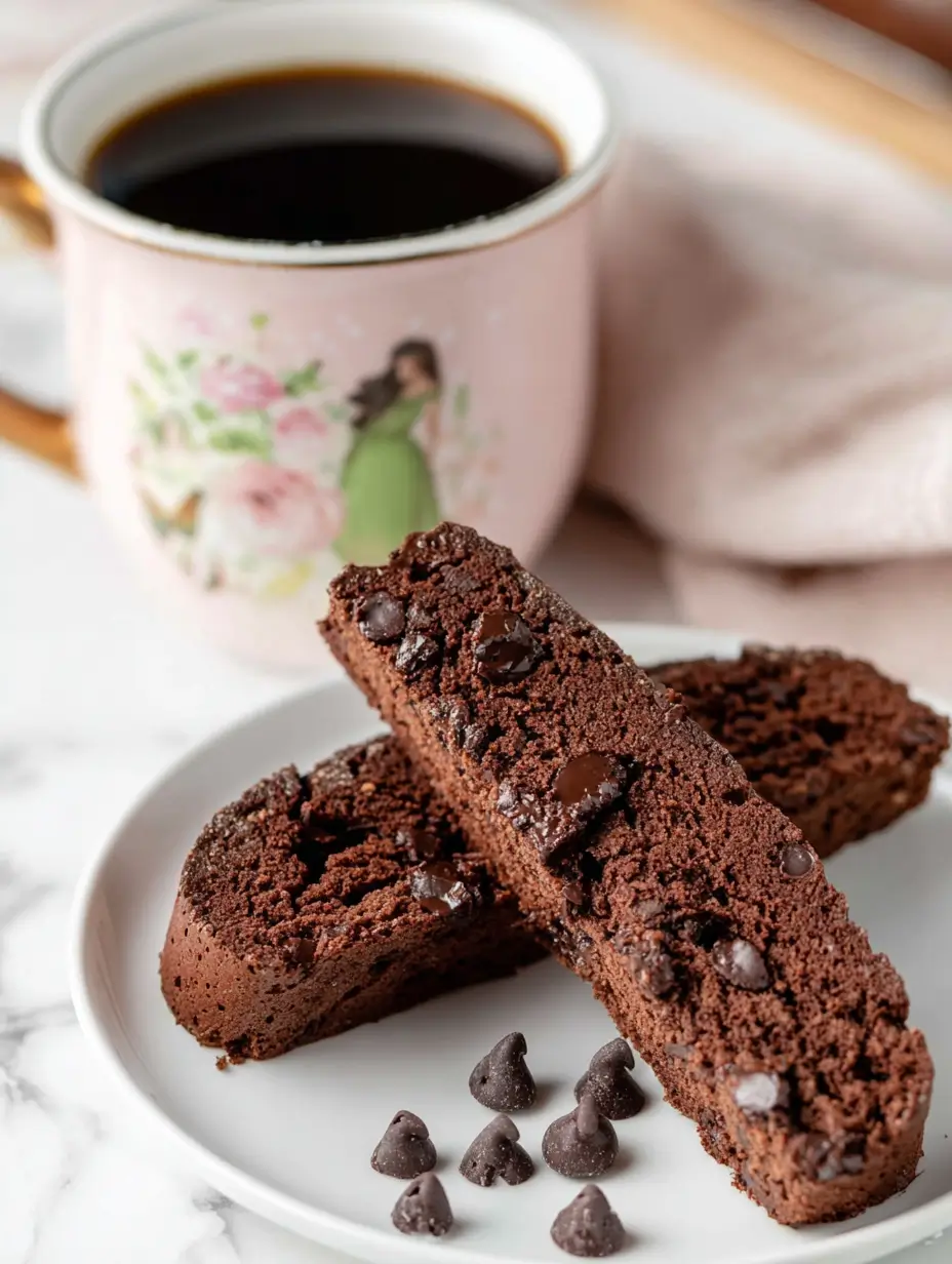 Chocolate Biscotti: Crunchy Italian Cookie with Rich Cocoa