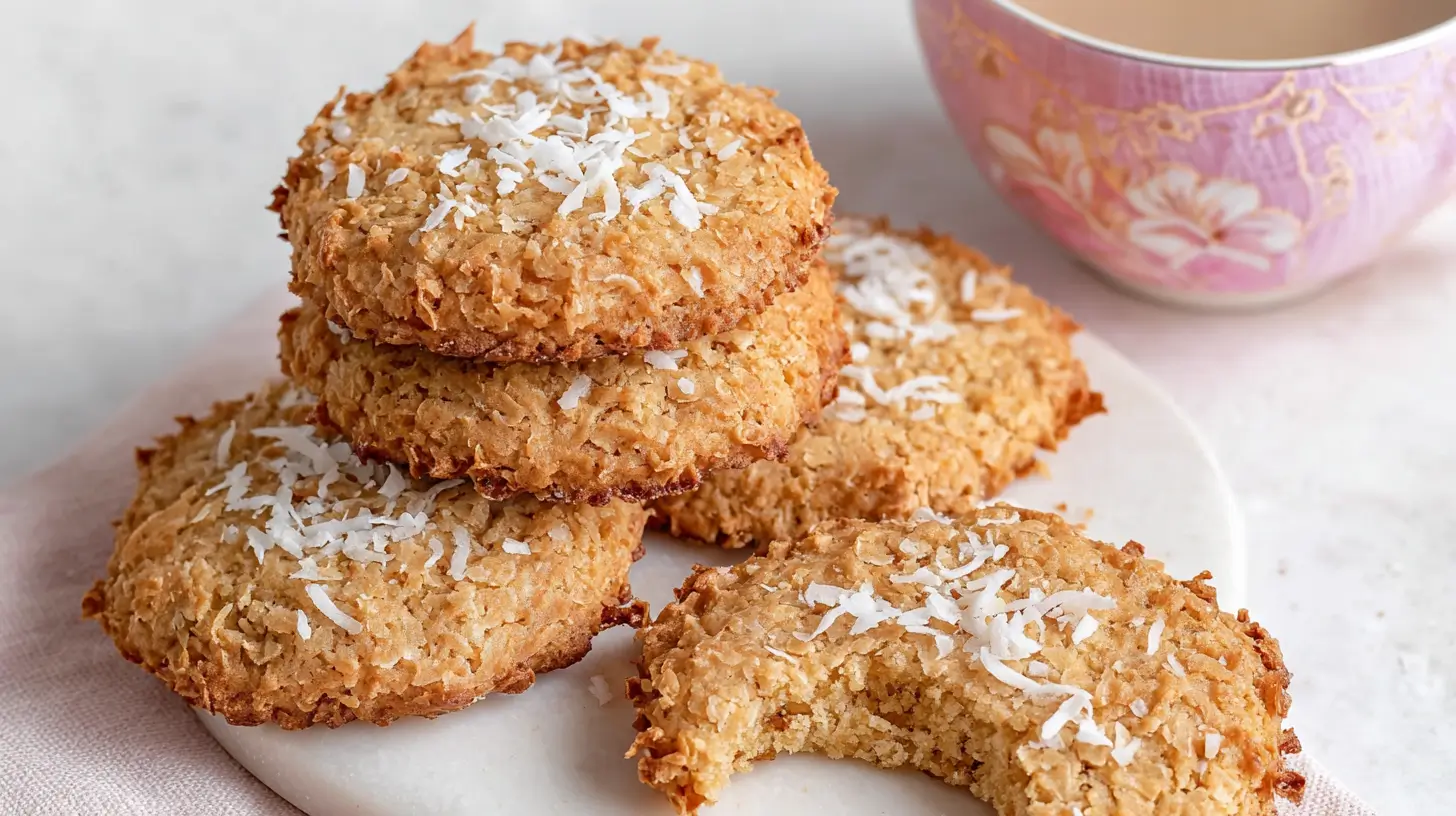 No Bake Coconut Cookies: Quick, Chewy, and 3 Ingredients