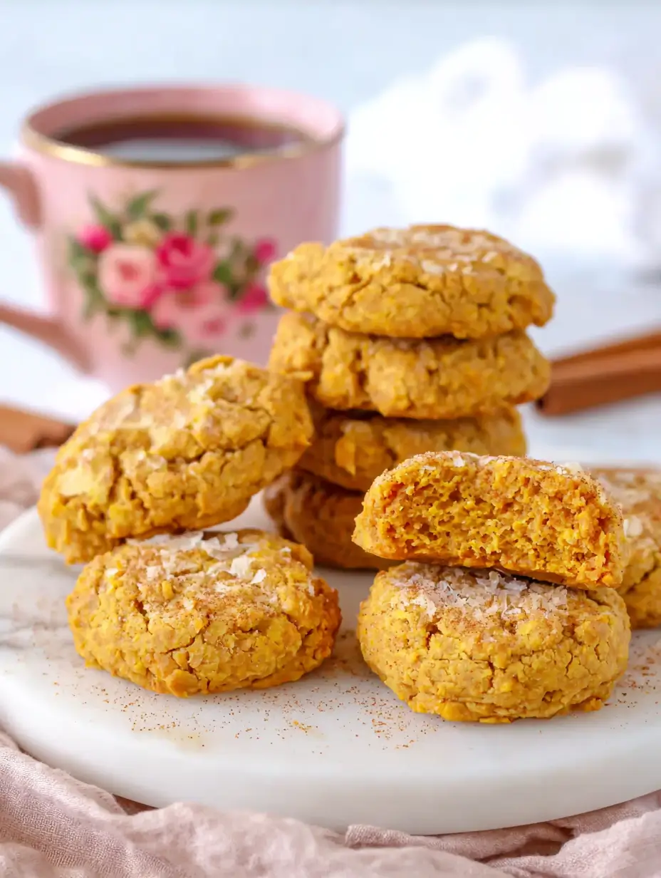 No Bake Pumpkin Cookies (Easy Healthy Fall Recipe)