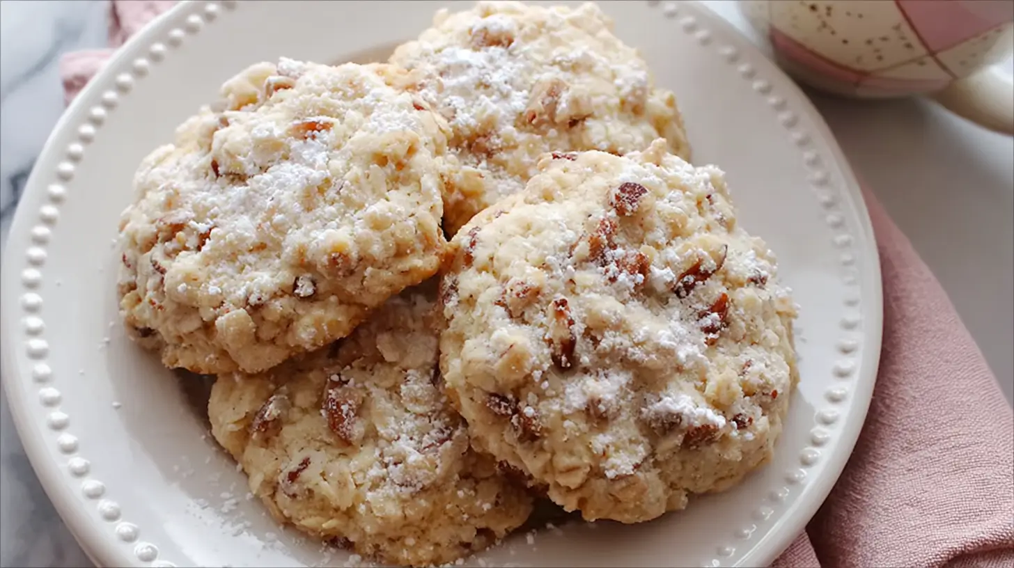 Healthy 5 Ingredient Applesauce Oatmeal Cookies Recipe