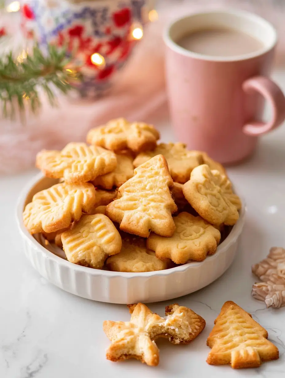Healthy Christmas Cookies (Easy 4 Ingredient Recipe)