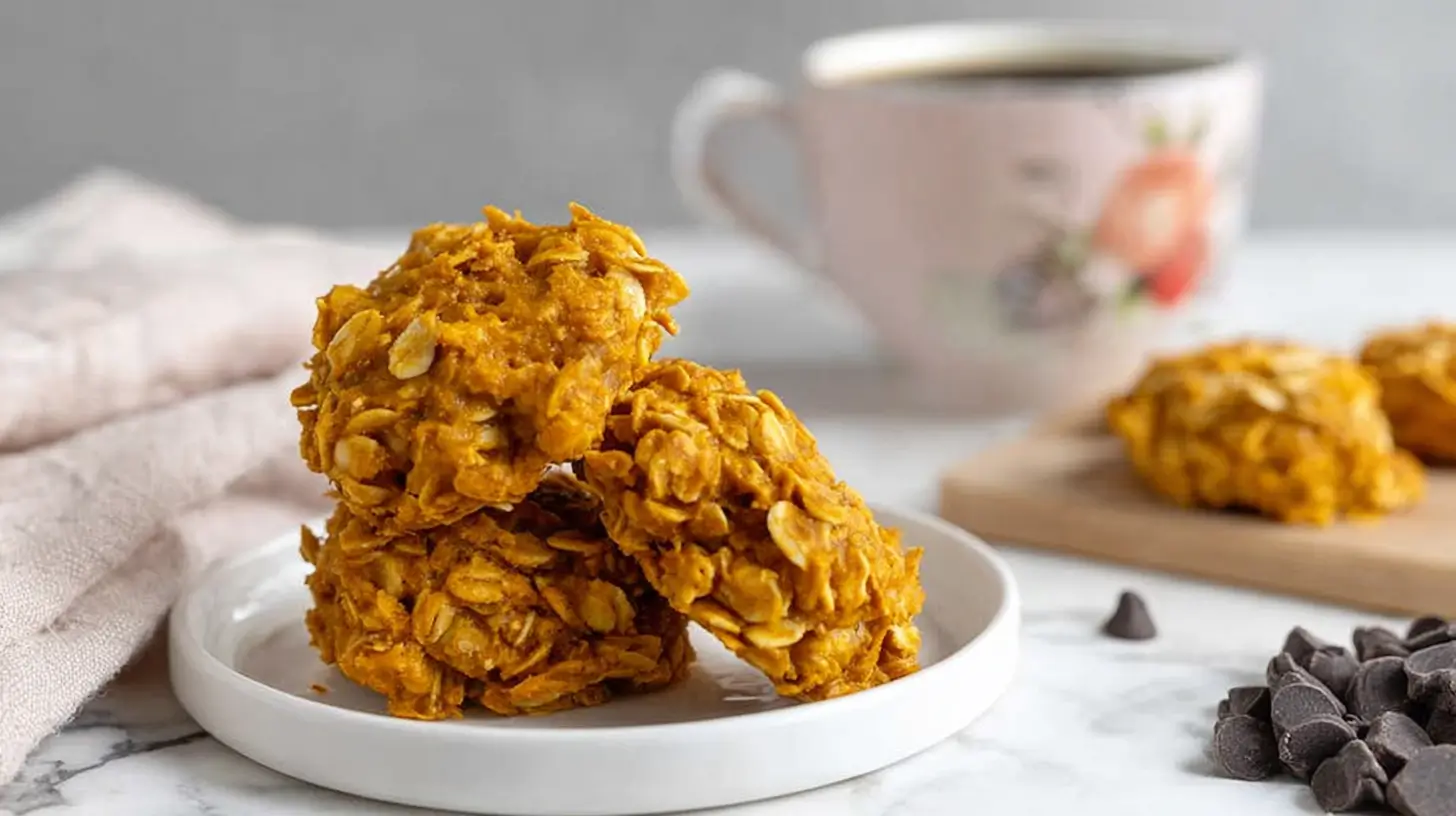 Easy Pumpkin Cookies (3-Ingredient)