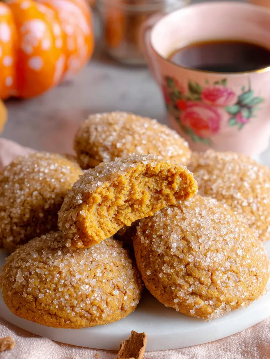 Easy Pumpkin Cookies (3-Ingredient)