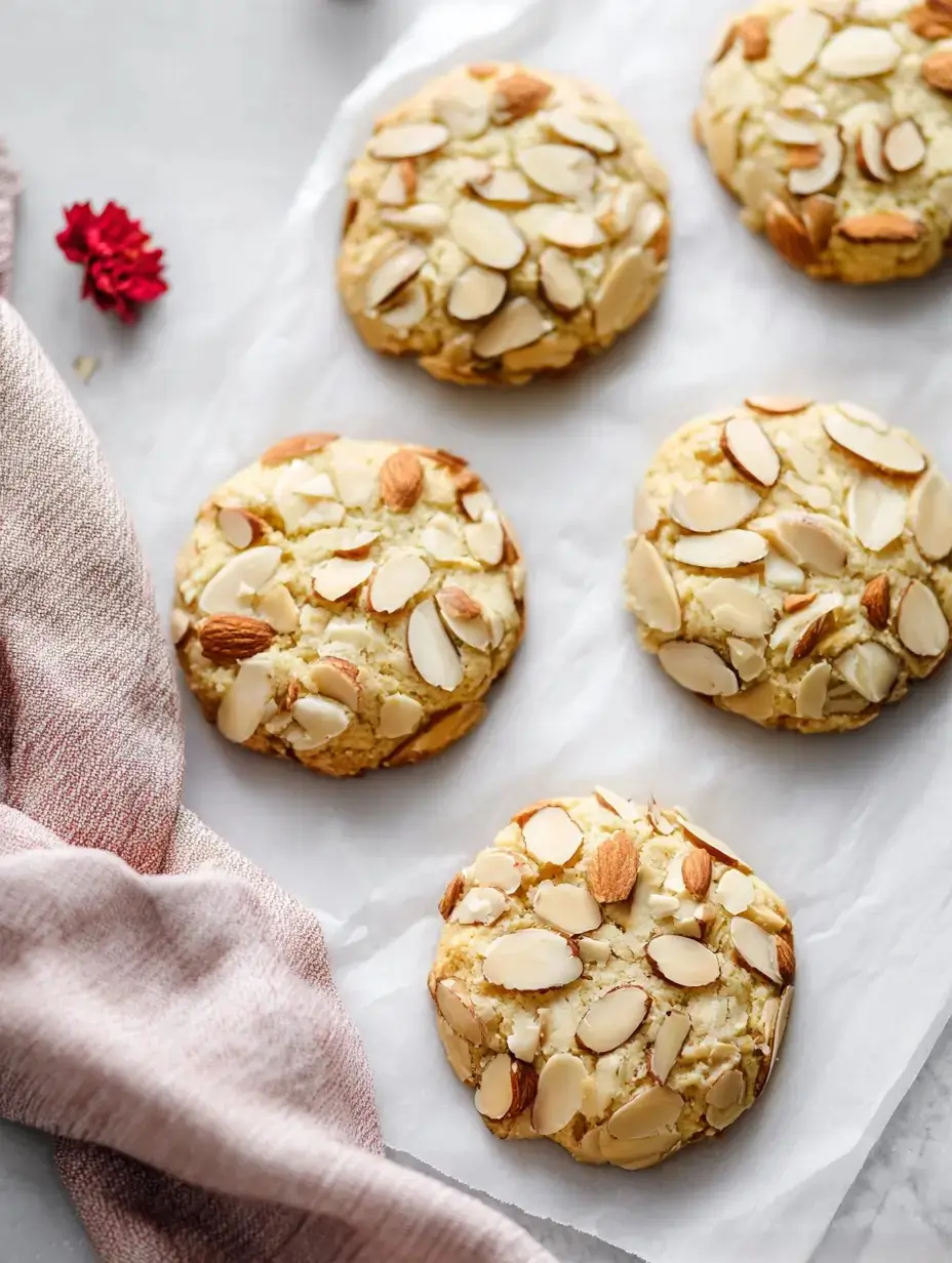 Greek Almond Cookies with Almond Flour