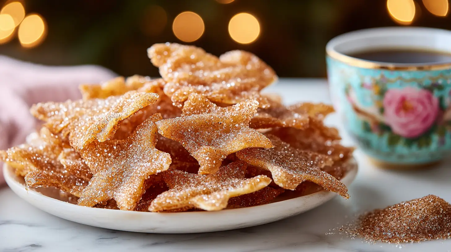 White Chocolate Ting a Lings (Easy No-Bake Christmas Treats)